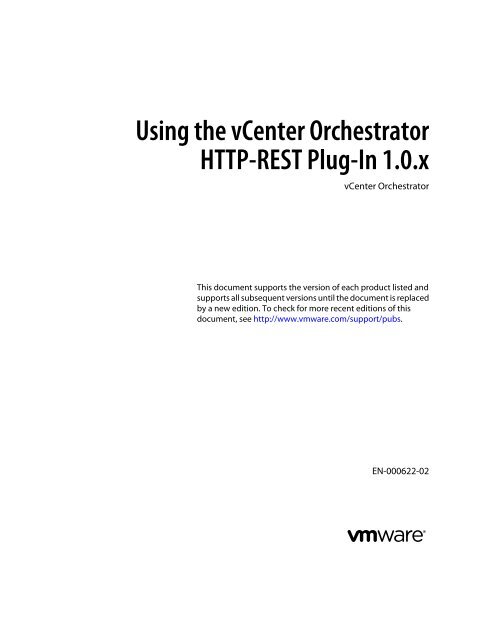 Pdf Documentation Vmware