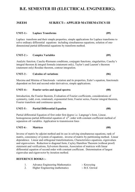 (electrical engineerig). - GH Raisoni Institute of Engineering and ...