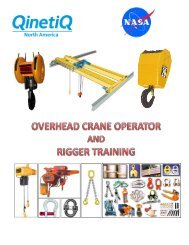 GRC Overhead Crane Daily Checklist - Nasa