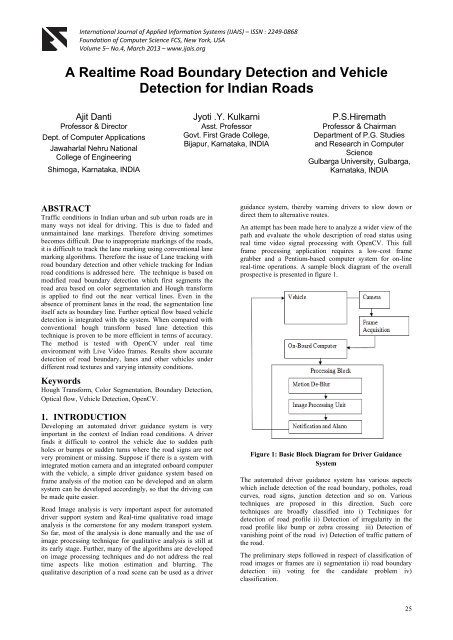 A Realtime Road Boundary Detection and Vehicle Detection for ...
