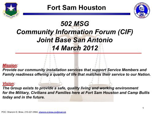 502 FSS - Fort Sam Houston - U.S. Army