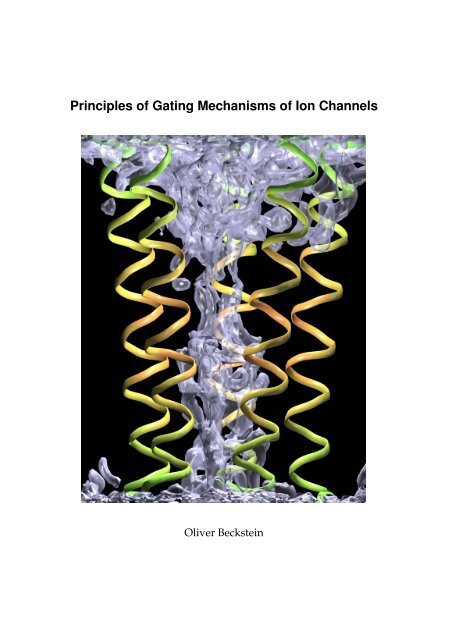 Principles of Gating Mechanisms of Ion Channels - Structural ...
