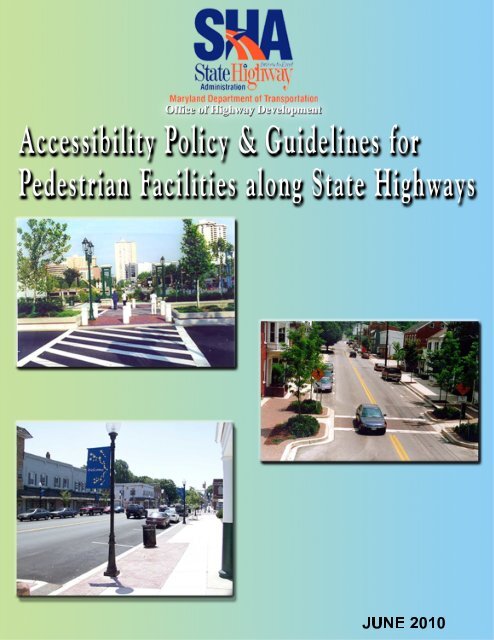 ADA Guidelines PDF Version - Maryland State Highway Administration