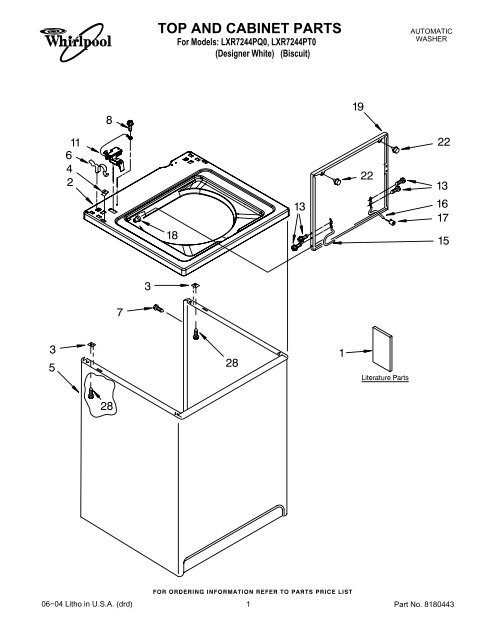 Whirlpool Washer Repair Manual