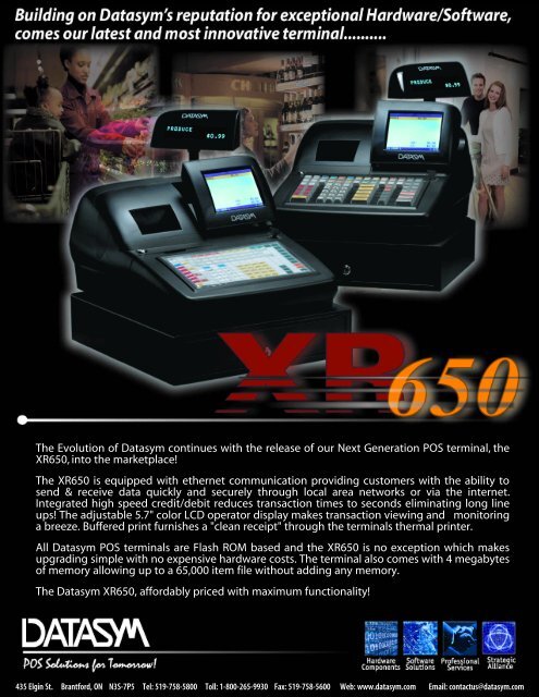 The Evolution of Datasym continues with the ... - PosInet Services