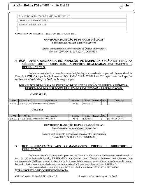 Abertura de Processo Administrativo acostando o requerimento de ...