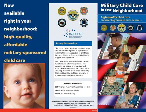 Military Child Care in Your Neighborhood - Travis FSS