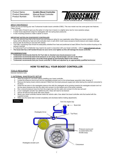 user manual - Turbosmart USA