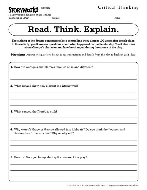 here - Storyworks Magazine - Scholastic