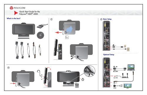 Quick Start Guide for the Polycom HDX 4500