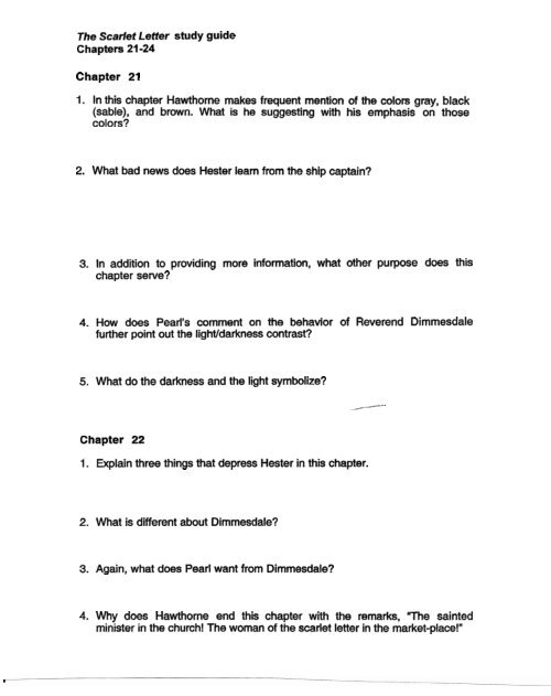 study guides - Teacher
