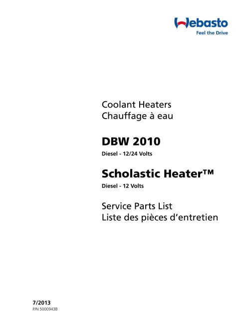 DBW 2010 Scholastic Heater? - Techwebasto.com