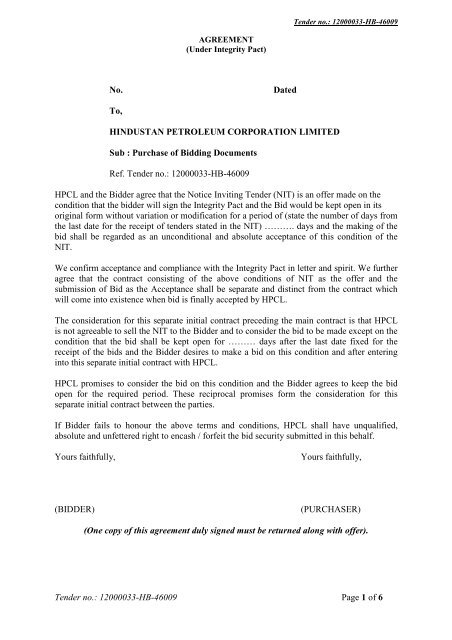Integrity Pact.pdf - Hindustan Petroleum Corporation Limited
