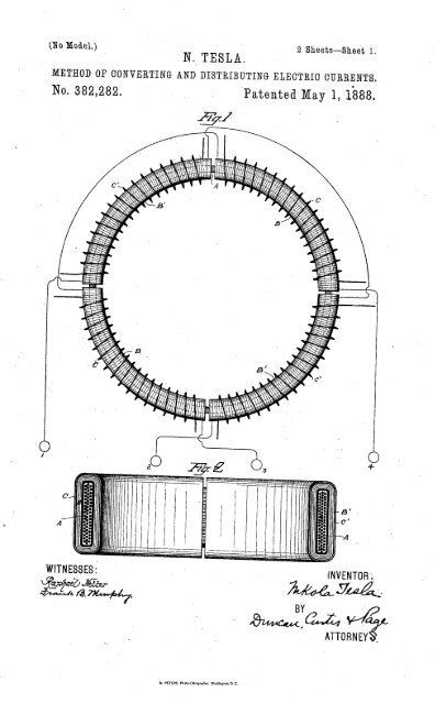 Tesla Method of Converting and Distributing ... - Tesla Science.net