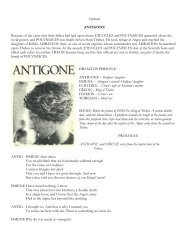 Antigone Worksheets Answers Prologue
