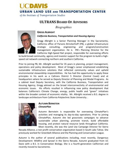 ULTRANS Advisory Board - Member Bios - Sep 2011.pdf