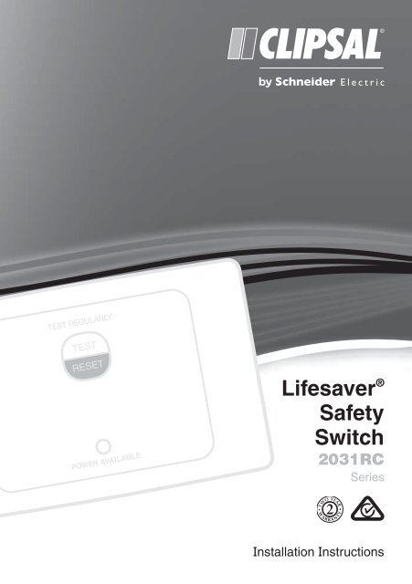 How Does Clipsal Safety Switch Work - Infoupdate.org