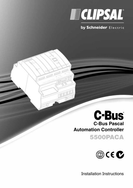 5500PACA C-Bus Pascal Automation Controller, 21342 - Clipsal