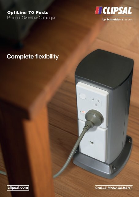OptiLine 70 Posts Product Overview Catalogue. Complete ... - Clipsal