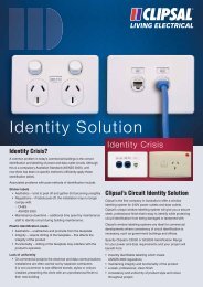 StarServe Video HDAV Distribution System. Clearly... the ... - Clipsal