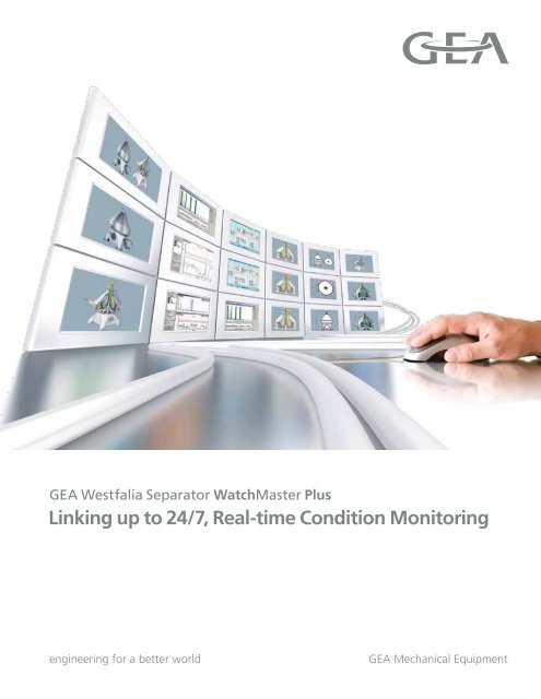 GEA Westfalia Separator WatchMaster Plus brochure