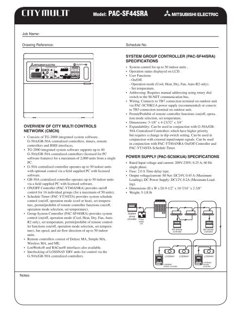 PAC-SF44SRA Submittal - MyLinkDrive