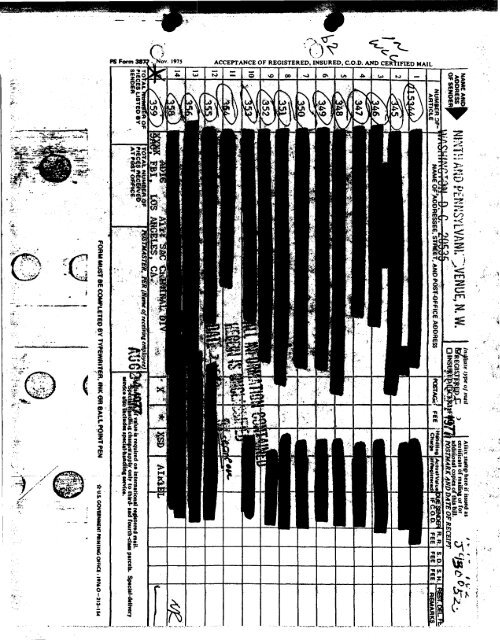 PS Form 387 ACCEPTANCE OF REGISTERED ... - Usminc.org