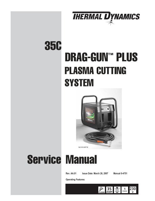 DRAG-GUN™ PLUS Service Manual 35C - Victor Technologies
