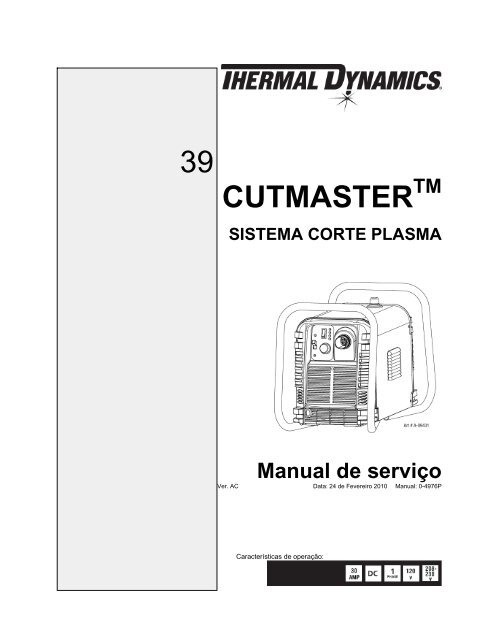 39 CUTMASTER - Victor Technologies