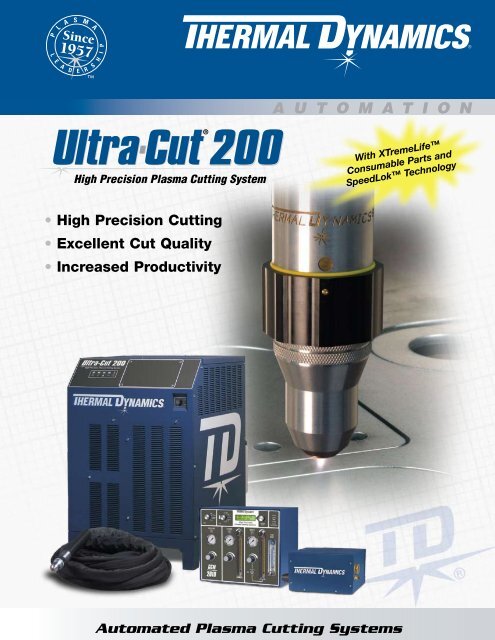 Ultra-Cut 200 Sales Brochure - Victor Technologies - Europe