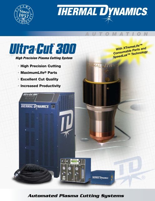 Ultra-Cut 300 Sales Brochure - Victor Technologies - Europe