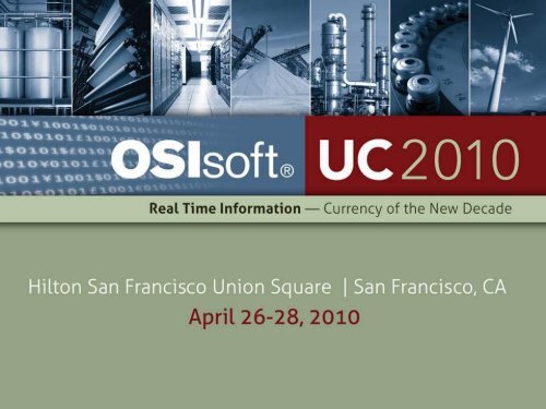 Enterprise Integration and PI Data Access - OSIsoft