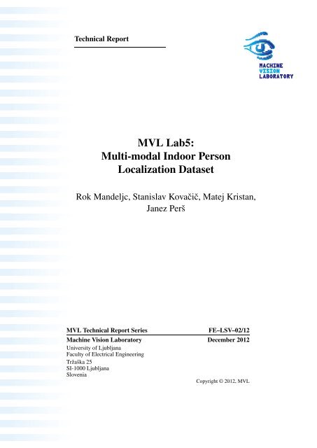 MVL Lab5 - Machine Vision Laboratory
