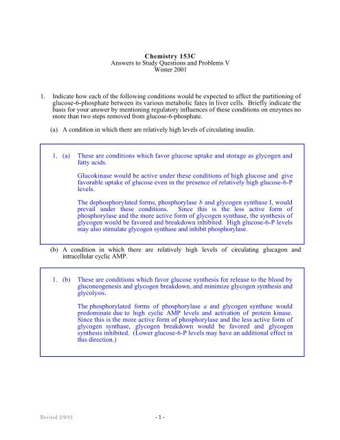 Problem Set 5 Key 