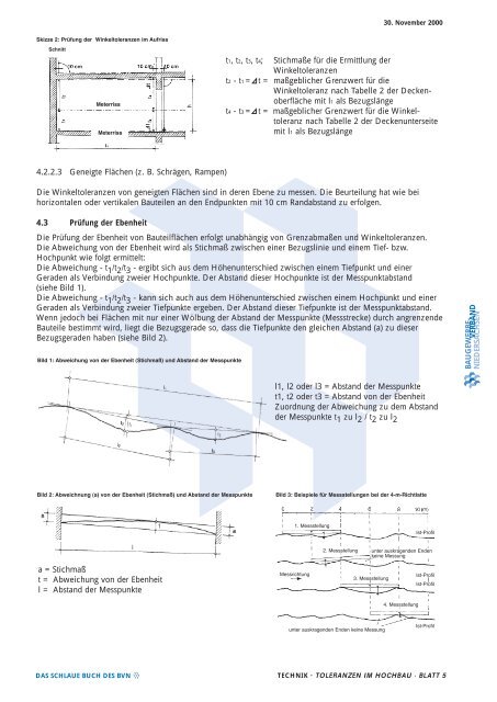 Wunderbar Matoleranzen Im Hochbau Pdf Ebenbild