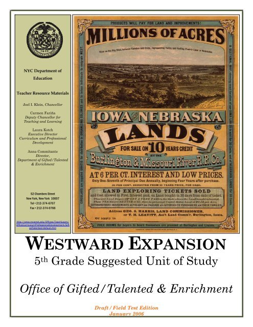 WESTWARD EXPANSION