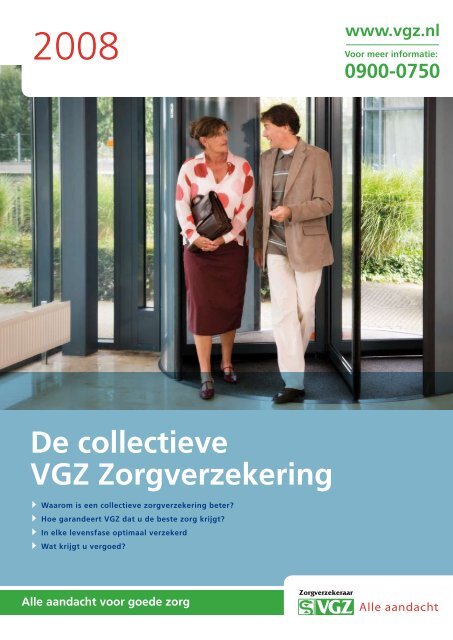 De collectieve VGZ Zorgverzekering