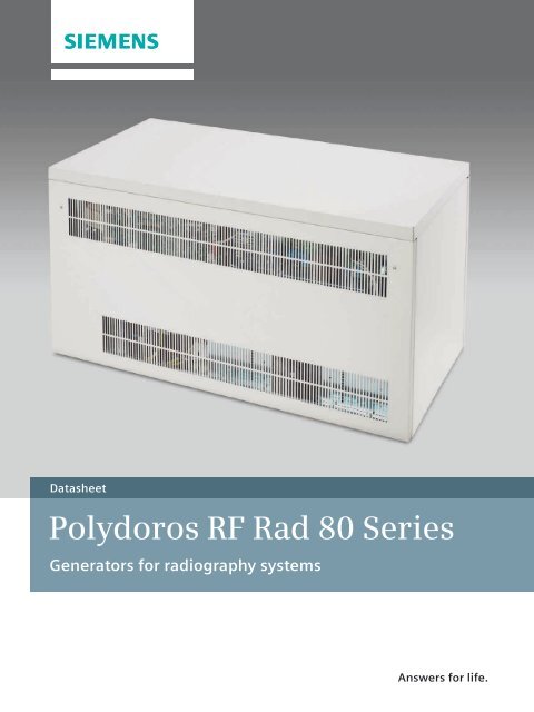 Polydoros RF Rad 80 Series - Siemens