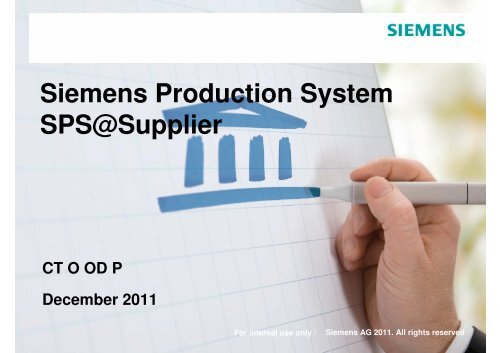SPS @ Supplier Concept - Siemens
