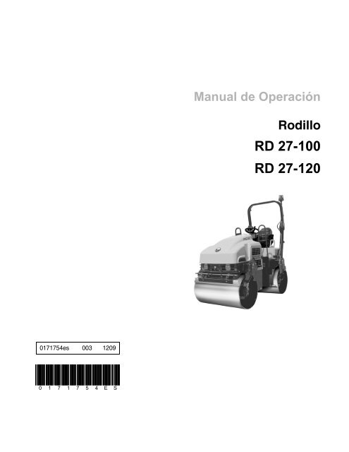 RD 27-100 RD 27-120 - Wacker Neuson