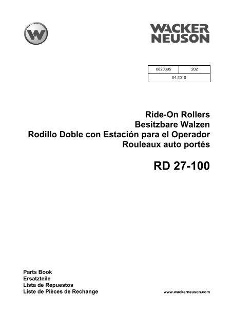 RD 27-100 - Wacker Neuson