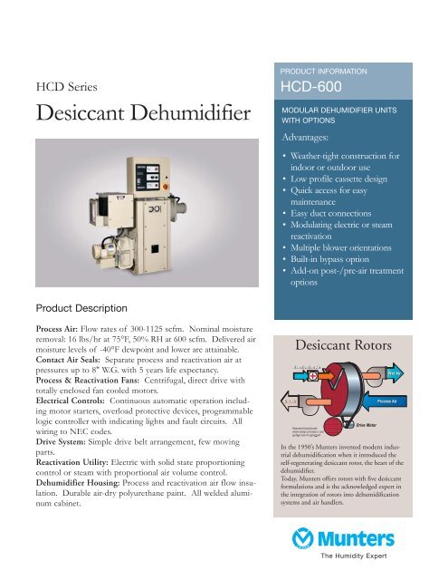 HCD600.pdf - Munters