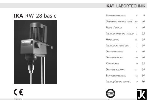 IKA RW 28 basic