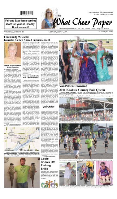 Section 1 - Fremont-What Cheer Vine & New Sharon Sun