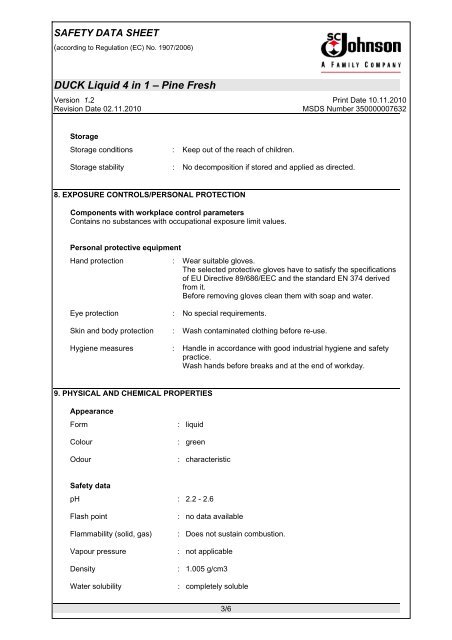 SAFETY DATA SHEET (accord