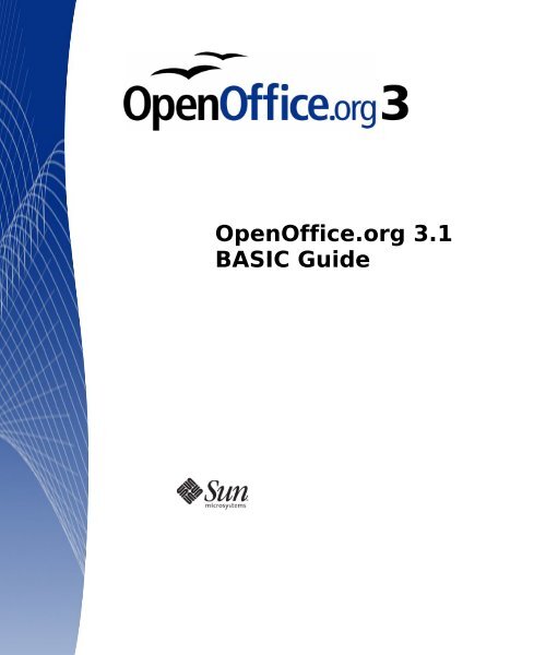 OpenOffice.org BASIC Guide - OpenOffice.org wiki