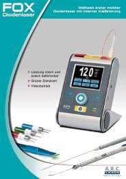 FOX III für Nagelpilz - ARC Laser