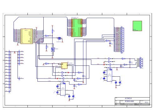 Schematic iCom-201 Industrie Computer