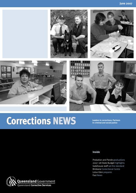 June Corrections News - Queensland Corrective Services ...