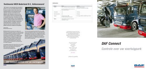 DAF Connect - Brochure